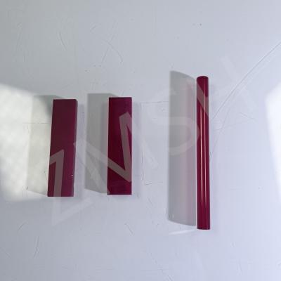 China Cr Al₂O₃ Ruby Rod Sapphire Laser Single Crystal Optical Rod Customized Size Safety Package for sale