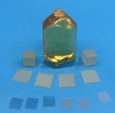 China SrLaAlO4 / LaSrAlO4 LSAO 10x10x0.5mmt5x5x1mmt Substrato para epitaxia personalizado en venta