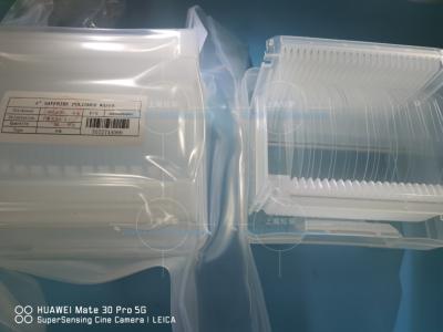 China 4inch 6" 500um pulió DSP C-AXIS uno-AXIS Al2O3 Crystal Sapphire Substrate en venta