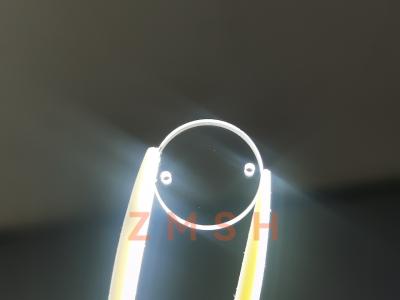 Китай Подгонянная толщина окна 2mm сапфира размера оптически с отверстием продается