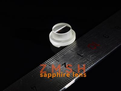 China Monokristalliner synthetischer Sapphire Optical Windows Glass With-Schritt zu verkaufen