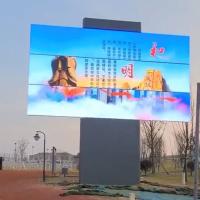 Écran tournant d'intérieur de LED 960 * écran de visualisation 640 mené par publicité
