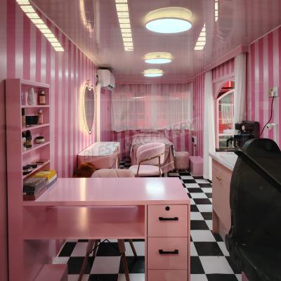 Chine Camion de salon mobile sur mesure pour couper les cheveux et se raser dans les magasins de matériaux de construction à vendre