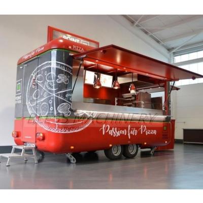 Κίνα Προσαρμοσμένο Airstream Hot Dog Snack Fast Food Trailer με πλήρη κουζίνα στην Ευρώπη Pizza BBQ προς πώληση