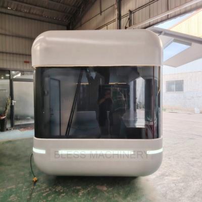 Κίνα 2500W-5000W Ρέτρο φορτηγά τροφίμων Πλήρως εξοπλισμένο μπέργκερ βαν με Street παγωτό προμήθειες προς πώληση