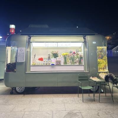 Κίνα Πλήρης εξοπλισμός κουζίνας κινητή κάψουλα ρυμουλκούμενο γρήγορου φαγητού για παγωτό και σνακ προς πώληση
