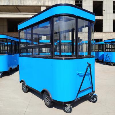 Κίνα Outlet Mobile Fast Food Cart για σνακ Ποτά Παγωτά Καφέ γάλα Τσάι και χυμός φρούτων προς πώληση