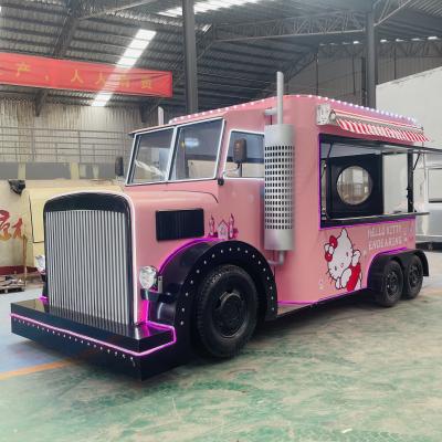 Κίνα Συμπληρωματικό εξοπλισμό κουζίνας Fast food Snack Catering Ice Cream Coffee Truck Trailer προς πώληση