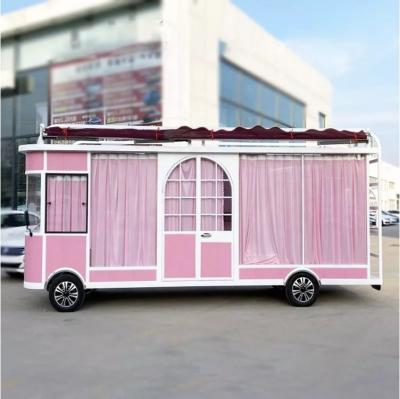 중국 전기 모바일 헤어 샐러드 헤어 샵 드레서 밴 트럭 트레일러 부티크 카트 1000kg 판매용