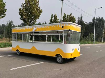 중국 다기능 2000W 전기 4륜 햄버거 간식식식차 판매용