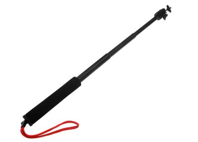 Cina Monopiede tenuto in mano della macchina fotografica del bastone nero di Selfie per GoPro Hero4, 3+, 3, 2, 1 in vendita
