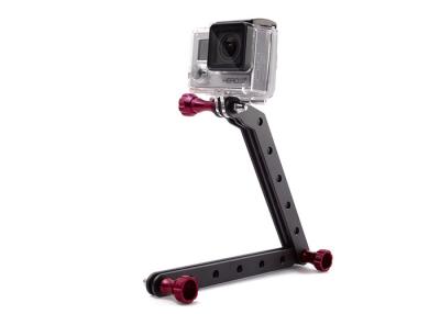 Cina Il braccio di estensione della lega di alluminio monta il bastone di Selfie della macchina fotografica digitale per l'eroe 4S 4 3+ 3 di GoPro in vendita
