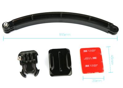 Cina Accessori della macchina fotografica di azione del pacco del supporto del poggiacapo della compressa di estensione del casco del braccio per l'eroe di Gopro in vendita