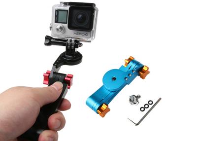 Cina Braccio allungabile tenuto in mano della tasca di CNC dello stabilizzatore del supporto pieghevole di alluminio della presa per i selfies in vendita