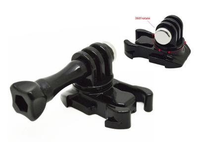 Cina 360 - Il nero degli accessori della macchina fotografica di azione del fermaglio del rilascio rapido della piattaforma girevole di grado in vendita