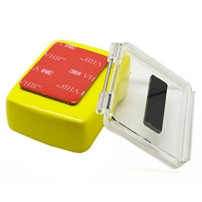 Cina Spugna Floaty gialla + supporto di macchina fotografica di galleggiamento segreto impermeabile per GoPro Hero4 Hero3 + in vendita