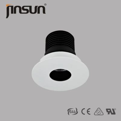 Cina Il FUOCO principale del riflettore VALUTATO, downlight dimmable per il soffitto dell'hotel ha condotto la rondella leggera del downlight in vendita