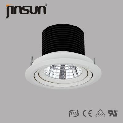 中国 中華人民共和国で作られる導かれた Downlight の調節可能な Dia138mm*H90mm IP40 Ra82 360D 販売のため