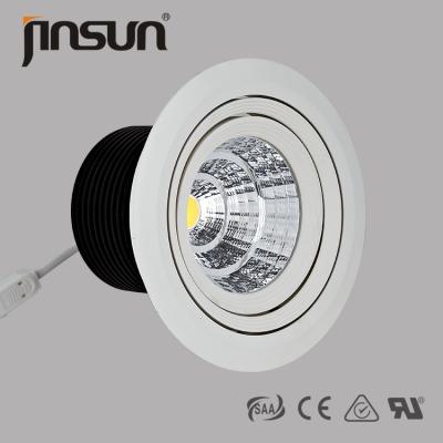 中国 中華人民共和国で作られる導かれた Downlight の調節可能な Dia138mm*H90mm IP40 Ra82 360D 販売のため