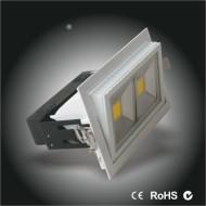 China CRI del poder más elevado de la lámpara de inundación del retangle del bridgelux 45milchips LED de 2PCS América 38w alto en venta