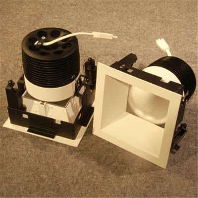 China 230v anti-reflexo quadrado de teto LED 1400lm downlight com reflexão copo 15/25/38/60 grau à venda