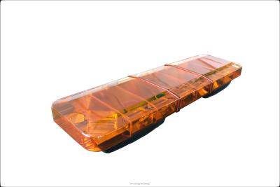 China High Strength Emergency Light Bars , 50W DC24V Amber Led Warning Lights 230cd for sale