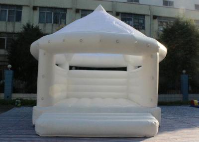China Casa de salto inflable de la gorila de la boda blanca de la seguridad para los pares en venta