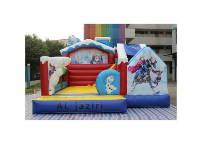 China Casa congelada inflable de la despedida del patio de la calidad comercial para los niños en venta