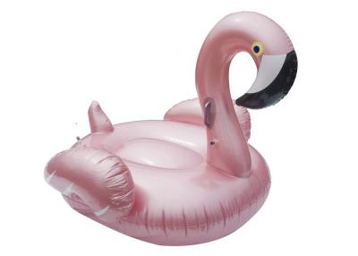 China Nam Gouden Flamingo Drijvend Eiland toe het Opblaasbare Vlot voor Pool zwemt Te koop