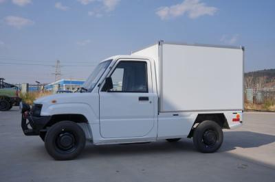 중국 박스와 4 kw 50 km/H EV 소형 트럭 2 자리 화물 전기 용달 차량 판매용