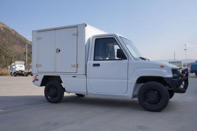 중국 박스와 4 kw 50 km/H EV 소형 트럭 2 자리 화물 전기 용달 차량 판매용