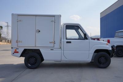 중국 박스와 4 kw 50 km/H EV 소형 트럭 2 자리 화물 전기 용달 차량 판매용