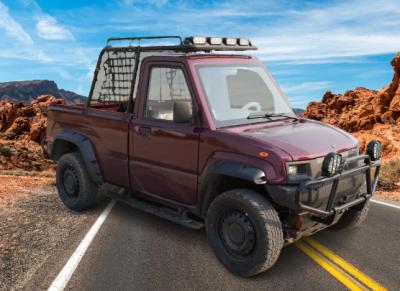 Κίνα Πικ-απ EV με 300kg φορτίο 4 τροχών ηλεκτρικό αυτοκίνητο προς πώληση