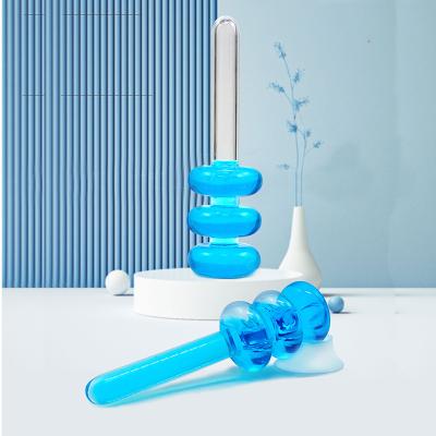 Chine Boules de glace de beauté en forme de citrouille Boules de refroidissement à rouleaux faciaux pour le visage Cou Cercle oculaire Massage pour les soins de la peau Réduire le gonflement à vendre