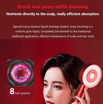 중국 마사지 도구 머리 마사지 빗 Guasha 마사지 Meridians 건강 관리 머리 Gua Sha 브러쉬 머리 마사지 휴식도 판매용