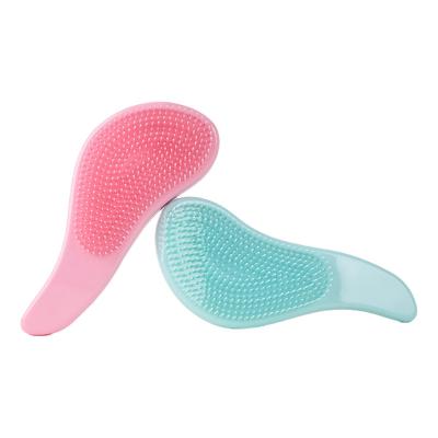 중국 2 사이즈 순수한 색상 머리 마사지 Comb 항 정적 인 헤어 케어 브러쉬 Detangle 샤워 헤어 브러쉬 Comb 머리 마사지 Comb 판매용
