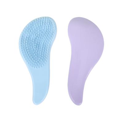 중국 2 사이즈 순수한 색상 머리 마사지 Comb 항 정적 인 헤어 케어 브러쉬 Detangle 샤워 헤어 브러쉬 Comb 머리 마사지 Comb 판매용