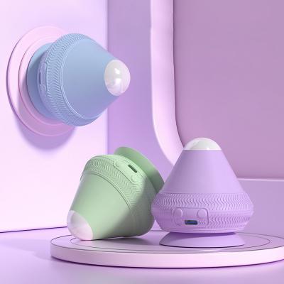 Chine Boule de massage de fascia réglable par température Adsorption électrique Outil de massage en silicone pour le corps Massageur à compresse chaude à vendre