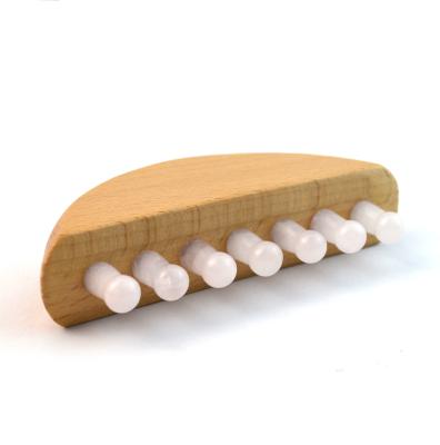 Chine Peigne de massage de cheveux en bois de rose de quartz de jade Guasha Meridien Peigne de massage du cuir chevelu Gua Sha Massageur Peigne de massage des cheveux avec fonction de Gua Sha à vendre