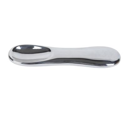 Chine Massage facial luxe argent terahertz pierre gua sha crème cosmétique pour les yeux spatule pour les soins de beauté outils cosmétiques à vendre