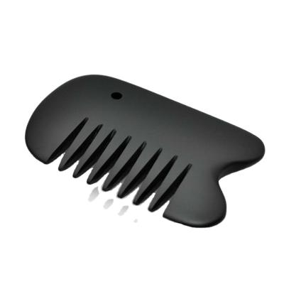 Le peigne naturel de pierre Bian Mode n ° akbhr-040 Le complément parfait à votre routine de soins capillaires