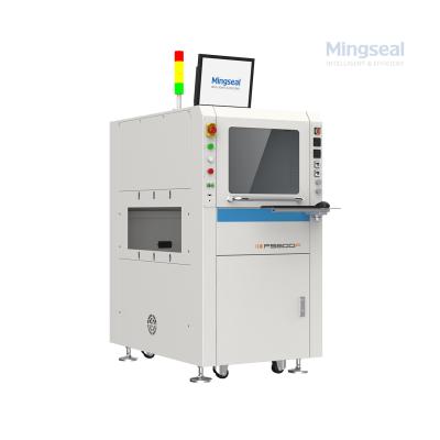중국 캐비닛 비주얼 인라인 접착기 분배 기계 옆 밀기 정확도 ≤0.02mm 및 너비 조정 범위 40-170mm 판매용