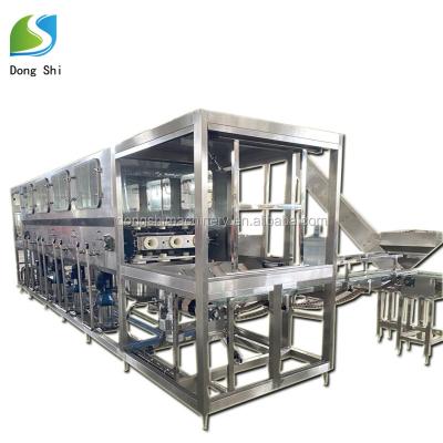 China Full Automatic Complete Small Scale Production 18.9L 19 Liter 5 Gallon Bottle Filling Line for sale