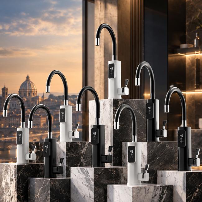 Electric Heating Faucet installation and usage demonstration