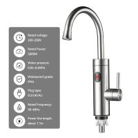 Quality 220-230V 3300W Instant Water Heater Tap For Kitchen With LED Display for sale