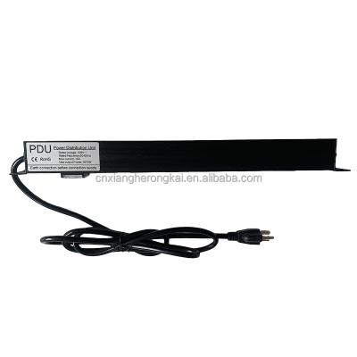Server Room 6 8 10 12 way American Standard PDU with 19 inch network cabinet