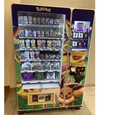 China EU Popular Sport Card Vending Machine Trading Card Distributeur Automatique with Credit Card and QR Code Payment System for Sale for sale
