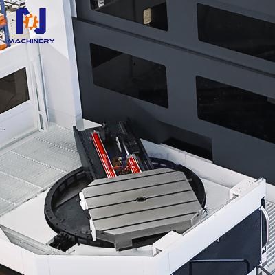 中国 HMC800S ダブルワークテーブル横型マシニングセンタ Fanucシステム BT50主軸 販売のため