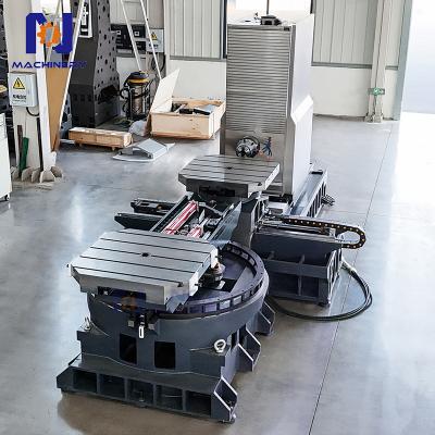 中国 HMC800S ダブルワークテーブル横型マシニングセンタ Fanucシステム BT50主軸 販売のため