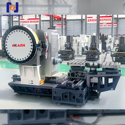 中国 HMC6363 高速横型 CNC マシニングセンタ 金属加工用ダブルワークテーブル 販売のため